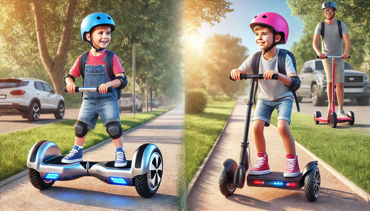 Hoverboard Go Kart vs Electric Scooter: Best Ride for Kids in 2025